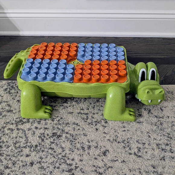 Toys | Roo Crew Crocodile Block Activity Station 29 Pieces | Poshmark